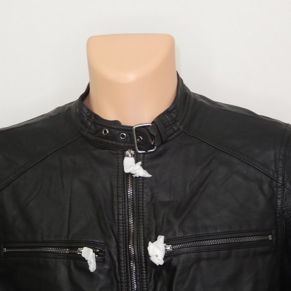 Goodfellow & Co | Jackets & Coats | Goodfellow Co Black Faux Leather ...